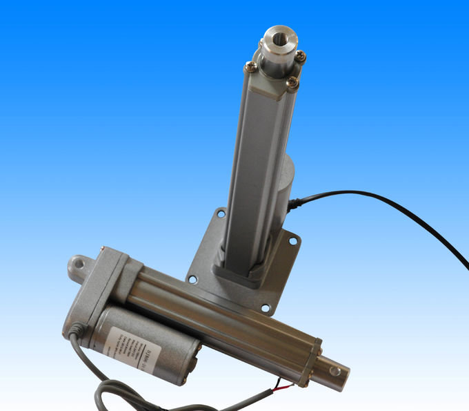 Fast 12V Linear actuator with potentiometer 100mm travel length, micro electric piston with feedback IP65