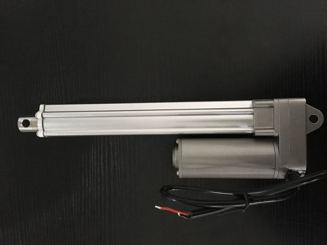 Brush motor linear actuator with potentiometer 24volt, IP65 high powerful electric actuator waterproof