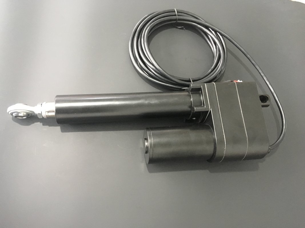 Electric Rotary Actuator 12VDC 50-600mm stroke, IP 65 rated, 600KG Push Pull, High force Electric Cylinder 12volt