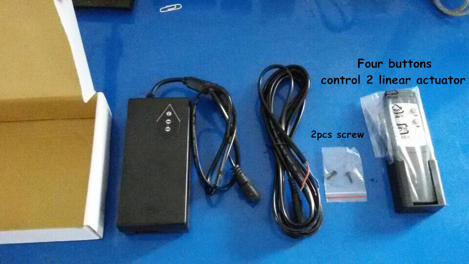 Linear actuator controller system, 12volt /24volt wired/wireless controller system