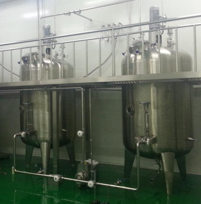 OEM ODM SS316 Stainless Mixing Tank For Tomato Sauce , Honey Storage
