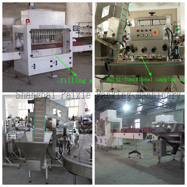 Full Automatic Chemical Corrosive Liquid Filling Machine with 8 / 10 Nozzles