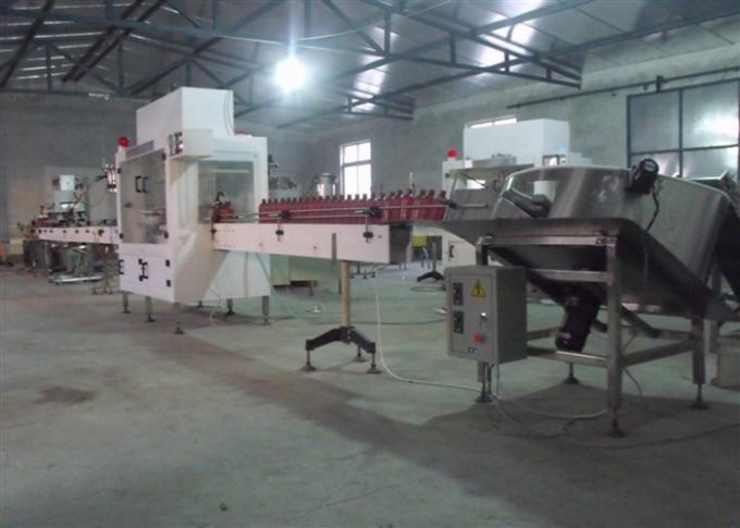 Plastic Bottle Corrosive Liquid Filling Machine For Bleach / Vitriol / Reagent
