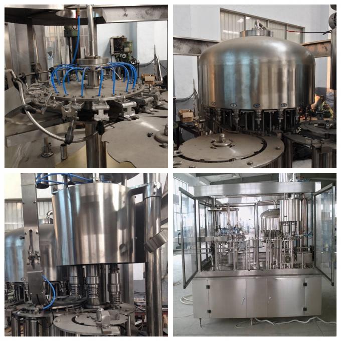 Rotary Automatic Bottle Washing Filling And Capping Machine For 200ml-5000 ml PET Bottles