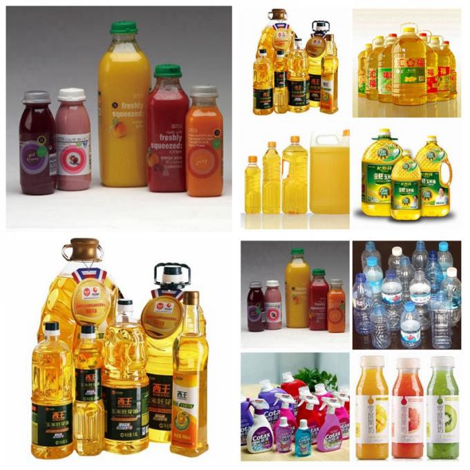 Rotary Automatic Bottle Washing Filling And Capping Machine For 200ml-5000 ml PET Bottles