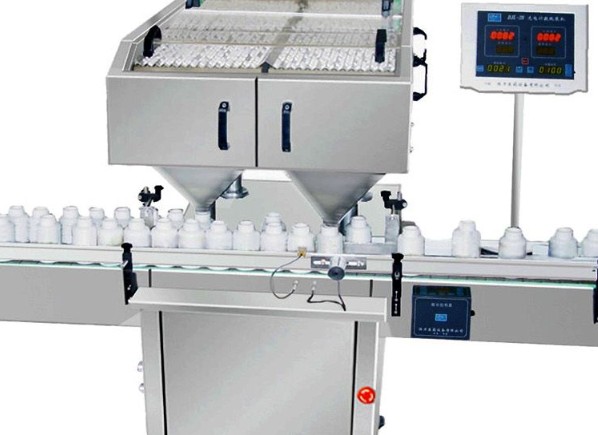 SS Glass Bottle Tablet Counting Machine Capsule Filling Equipment for Pharmaceutical