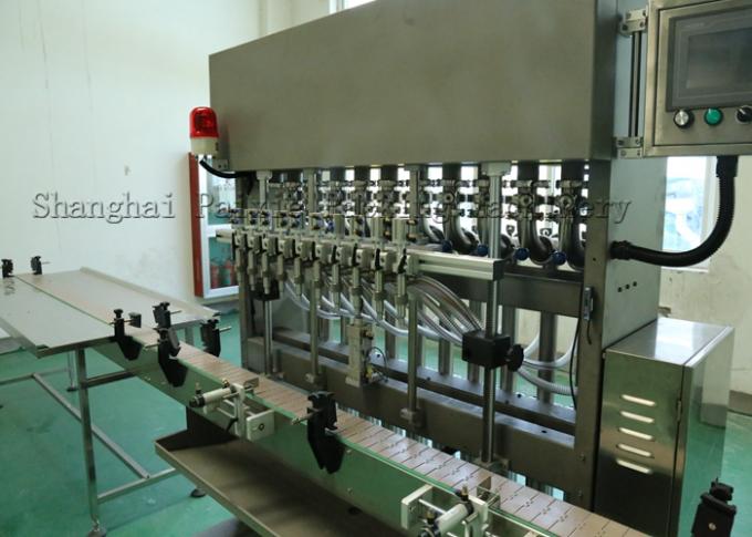 Stainless Steel Glass Bottle Piston Filling Machine for Honey / Beverage And Cosmetic
