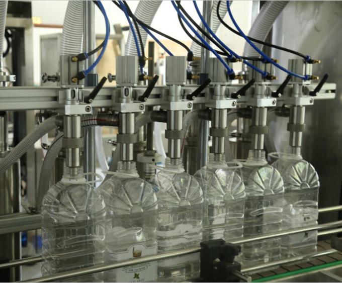 Auto Cooking Oil Filling Machine For Glass and Plastic Bottle , HIgh Speed