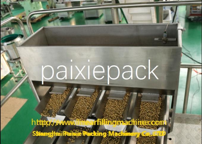 Servo / Electric Driven 3 - In - 1 Linear Filling Machine Easy To Operate