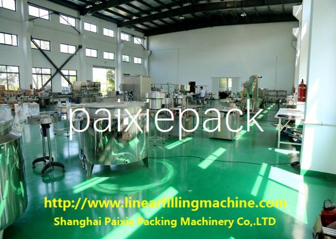 Simple Operation Weighing Capping 3 In 1 Filling Machine Touch Screen / Button