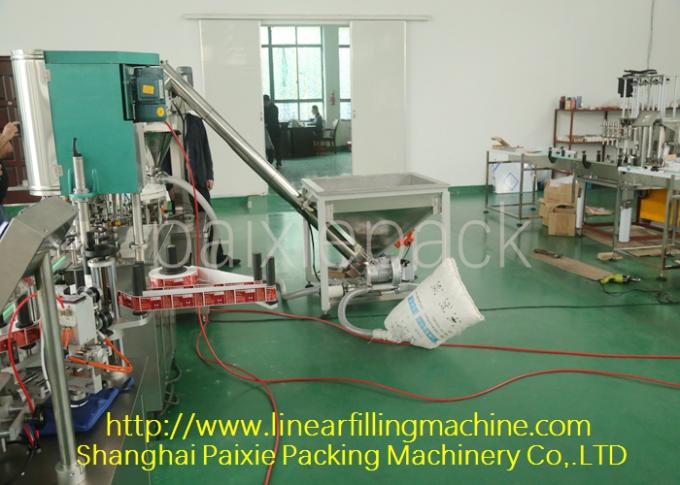 Easy Cleaning Glass Bottle Filling Machine 0.8 Kw Chinese Or English Use