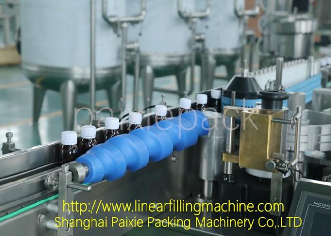 Automatic Syrup Filling Machine / Tray sealing machine low noise