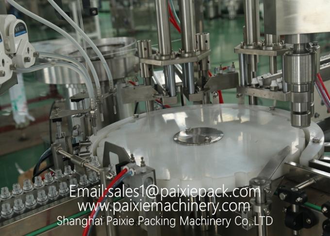 20 ml, 10 ml galss bottle eye drops filling  capping machiney