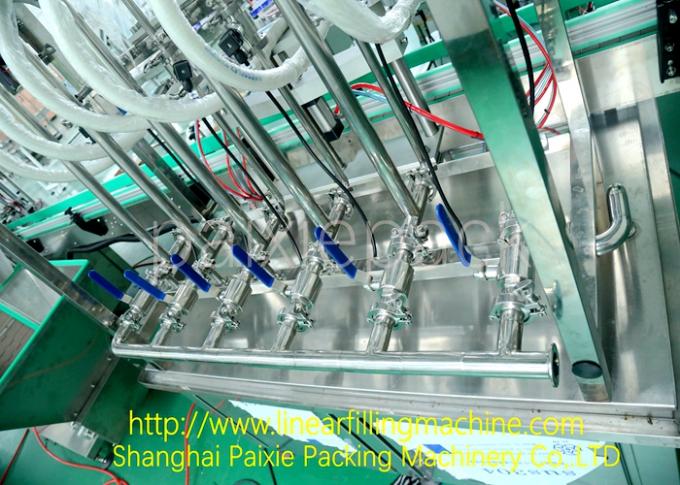 2 / 4 / 6 Filling Nozzle Essential Oil Filling Machine 5 - 60ml High Accuracy