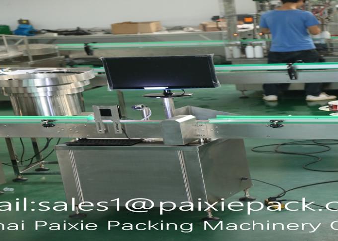 1.5KW 220V / 380V Oil Filling Machine , Glass Bottle Edible Cooking Oil Bottling Plant