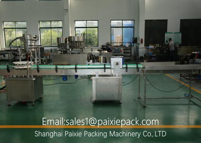 Small Baby Milk Protein Powder / Oil Filling Machine , Productive Capacity 30 - 60pcs/min