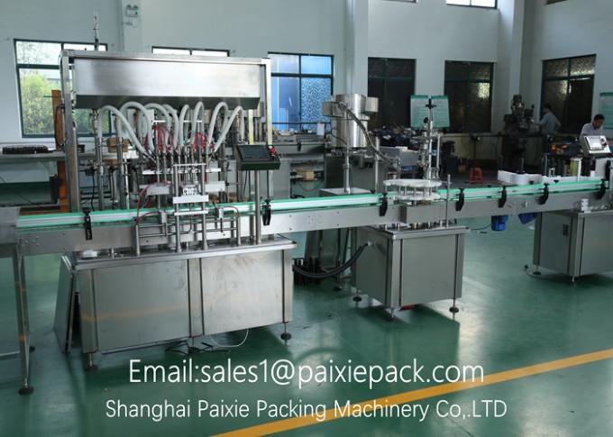 Cigarette Oil Filling Machine with PLC Controlled , High Viscosity Liquid Filling Equipment