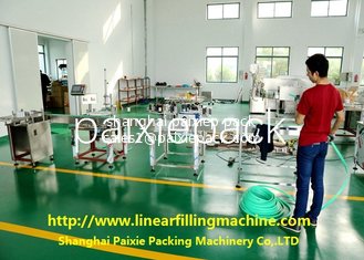 China High Capacity Liquid Filling Equipment Linear Filling Machine Servo / Electric supplier