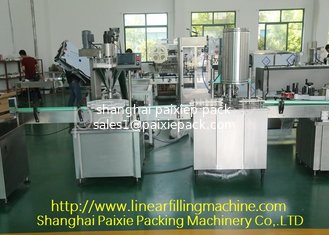 China Easy Cleaning Glass Bottle Filling Machine 0.8 Kw Chinese Or English Use supplier