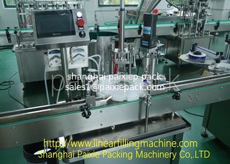 China Durable Liquid Filling Equipment / CE Small Bottle Filling Machine supplier