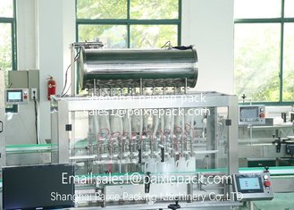 China Piston Type Fully Automatic Jam Filling And Capping Machine 220V / 50HZ supplier