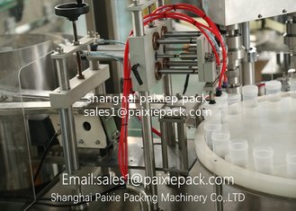 China Liquid No Damage Piston Filling Machine With Mineral Water Treatment System supplier