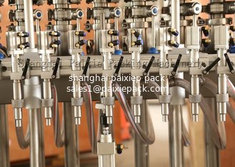 China SS316 Soda Juice Piston Filling Machine Automatic Bottling Equipment 220v 380v supplier