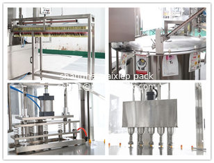 China High Speed Auto Spout Pouch Filling Machine For Semi Liquid / Chemical supplier