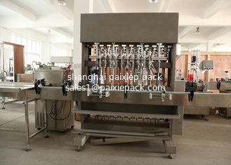 China Full Automatic Paste Filling Machine For Food , Cosmetic , Oil , Syrup , Chili Sauce supplier