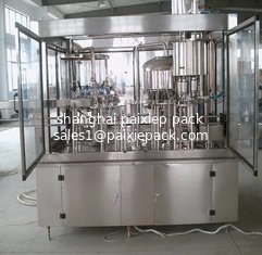 China HIgh Accuracy Glass Bottle 3 In 1 Filling Machine Wine Bottling Machine 100ml - 5000ml supplier