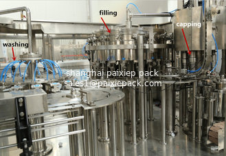China Commercial Isobaric Washing Filling Capping Machine For Carbonated Beverage supplier