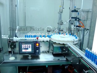 China Mosquito Liquid Spray Aerosol Filling Machine And Can Sealing Machine With PLC Control supplier