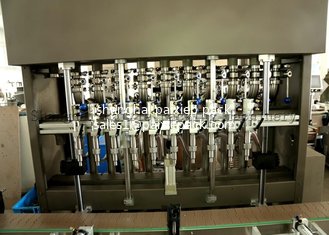 China Pneaumatic Plastic Bottle Piston Filling Machine Sauce Bottling Equipment supplier