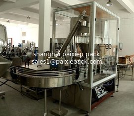 China Small Milk Powder Filling Machine Automated Plastic Bottle Sealing Machine supplier