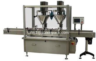 China Automatic Powder Filling Machine / Bottle Capping Machines for Coffee , Fruit Powder supplier
