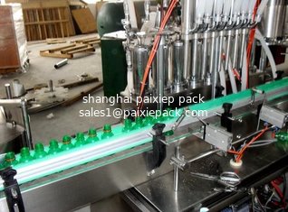 China Automatic Glass Plastic Bottle Honey Filling Machine And Capping Machine supplier