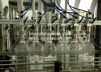 China Liquid Bottle Piston Filling Machine In Food Industrial , CE Standard supplier