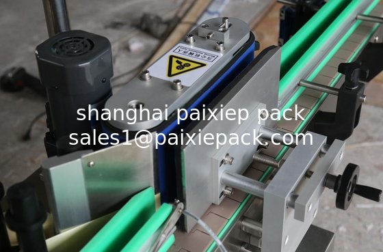 Custom Printed Automatic Sticker Labeling Machine 2kw PLC Control supplier