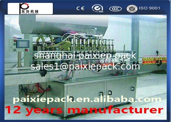 Auto Cooking Oil Filling Machine For Glass and Plastic Bottle , HIgh Speed supplier
