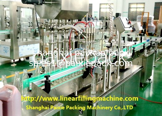 Tomato Jam Liner Linear Filling Machine 4 / 6 / 8 / 12 Nozzles supplier