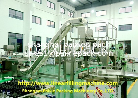 Fullautomatic Linear Filling Machine / Equipment Single Or Two Adhesive Labels supplier