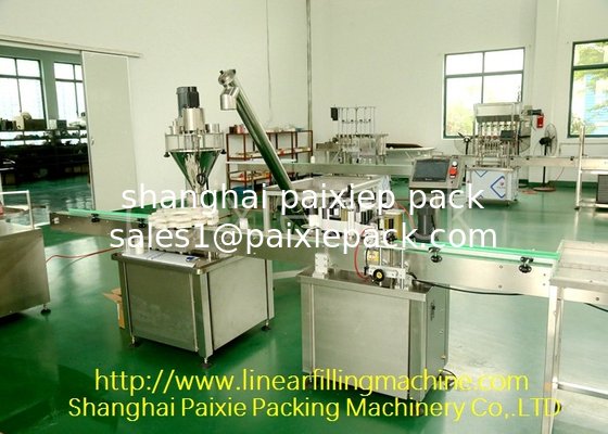 High Speed Advanced Powder Filling Machine For Plastic Bottle supplier