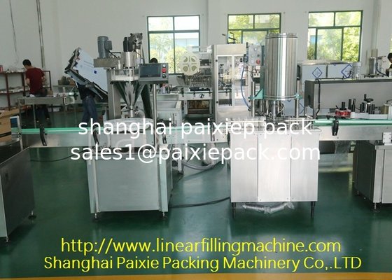 Easy Cleaning Glass Bottle Filling Machine 0.8 Kw Chinese Or English Use supplier