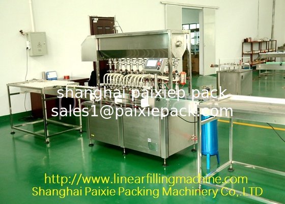 Professional Piston Pump Hot Filling Machine For 50 Ml - 200 Ml supplier