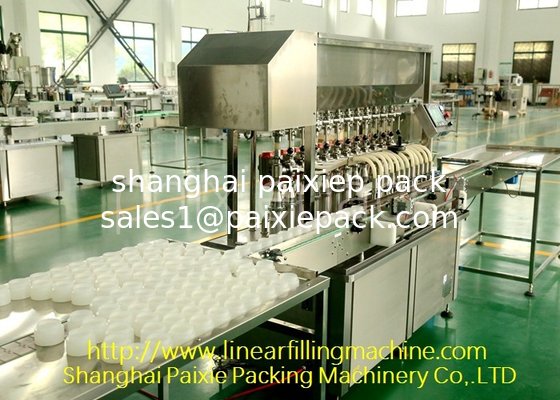 Customised Automatic Bottle Filling Machine Single Or Two Adhesive Labels supplier