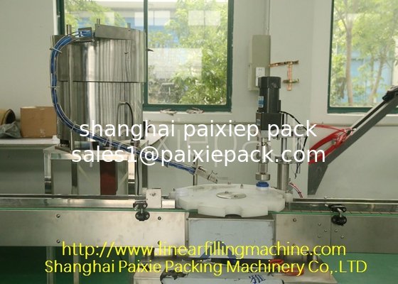 Customised Automatic Bottle Filling Machine Single Or Two Adhesive Labels supplier