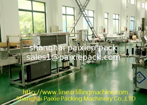 Hot Petroleum Jelly Glass Bottle Filling Machine Two Adhesive Labels supplier