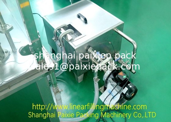 Automatic Syrup Filling Machine / Tray sealing machine low noise supplier