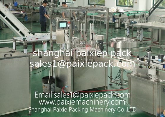 0.85KW 20 ml 10 ml Eye Drop Filling Machine for galss bottle supplier