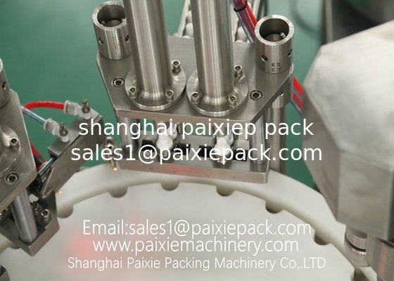 20 ml, 10 ml galss bottle eye drops filling  capping machiney supplier